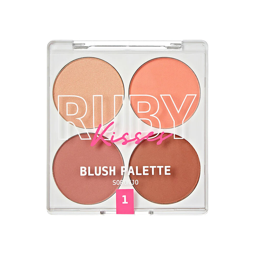 Ruby Kisses - Blush Palette – Beauty Queen